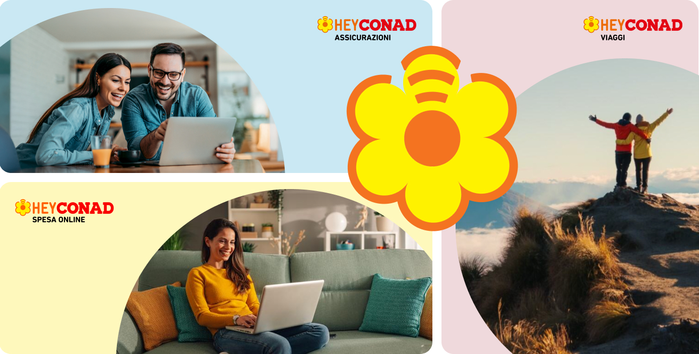 Hey Conad | Scarica l’App | Acquista Online i nostri Servizi Digitali ...