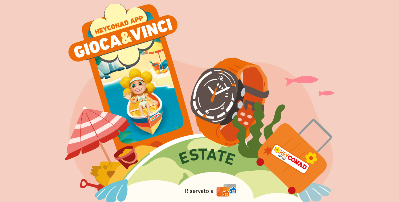 Gioca e Vinci con HeyConad: premi e sconti ogni giorno! | Conad