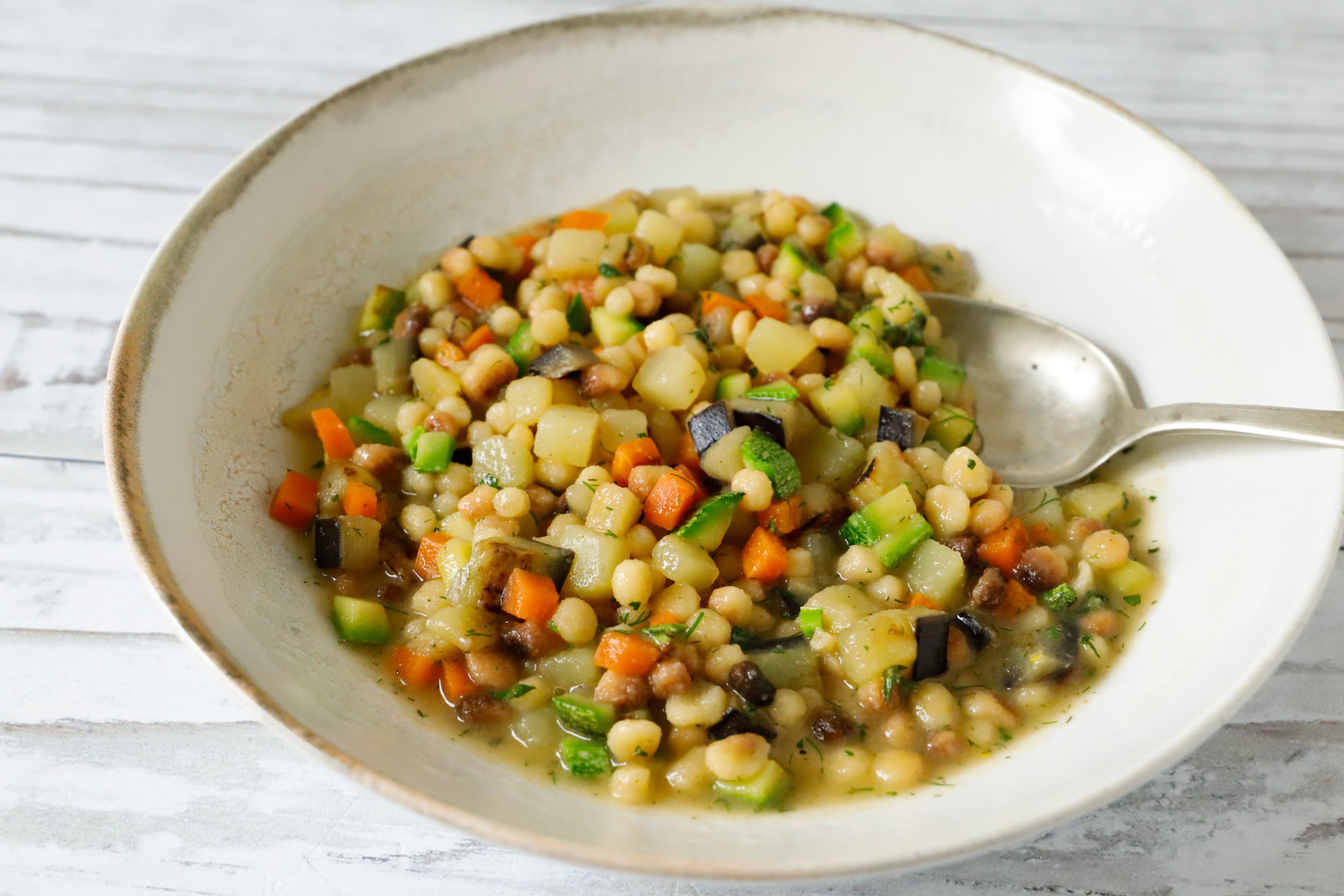 Fregola con verdure | Conad