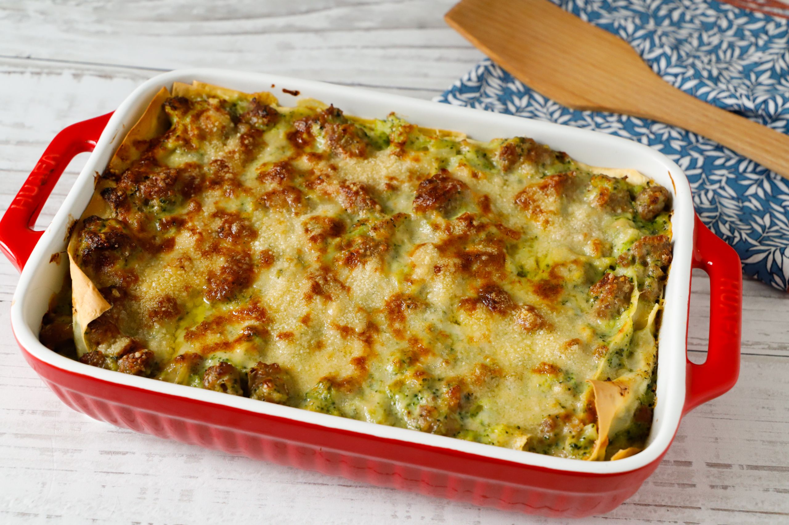 Lasagne broccoli e salsiccia | Conad