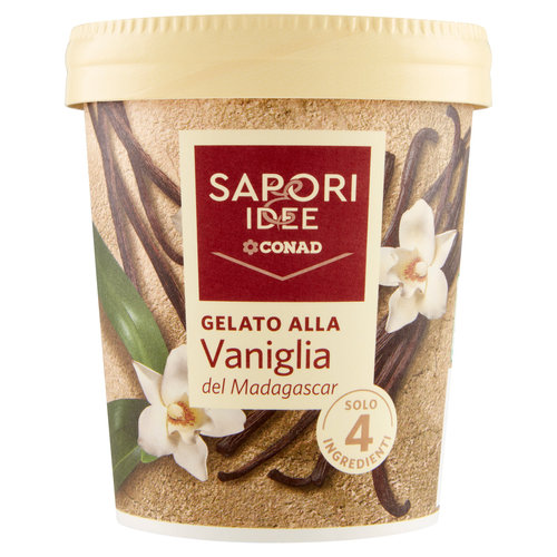 Il gelato alla vaniglia del Madagascar Sapori&Idee Conad | Conad